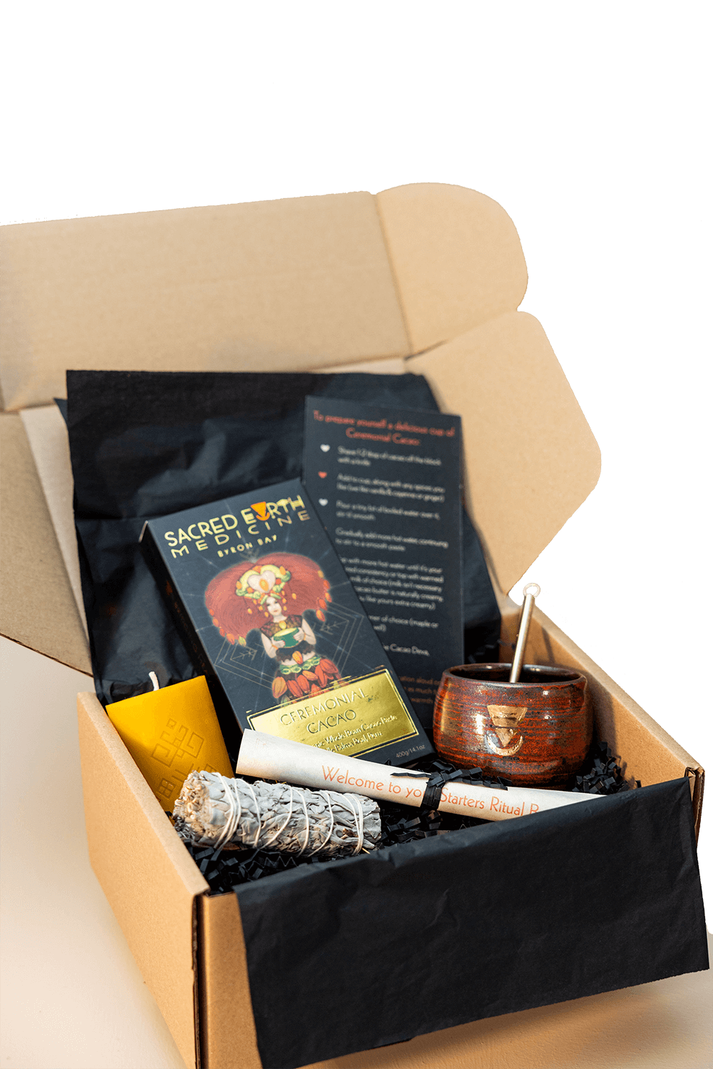 Buy Ceremonial Cacao Starters Ritual Box | Sacred Earth Medicine